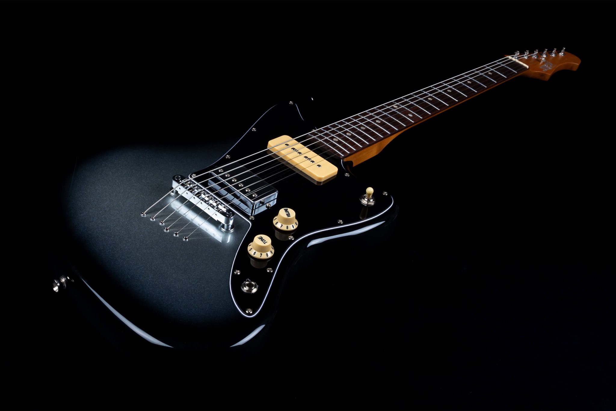 JET JJ-350 Baritone Moonburst – JET Guitars