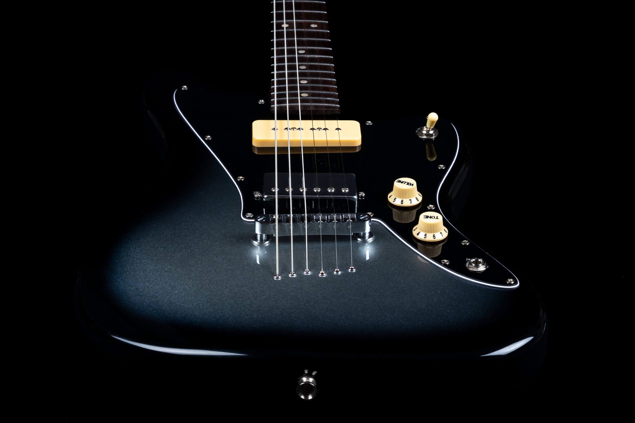 JET JJ-350 Baritone Moonburst – JET Guitars